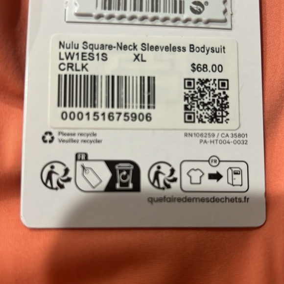 lululemon athletica | Tops | Lululemon Nulu Square Neck Sleeveless ...